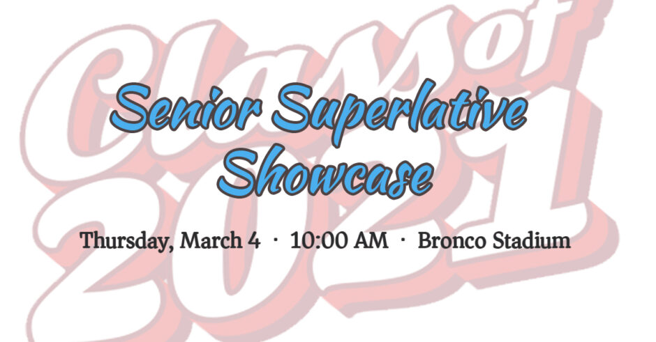 Senior Superlative Showcase
